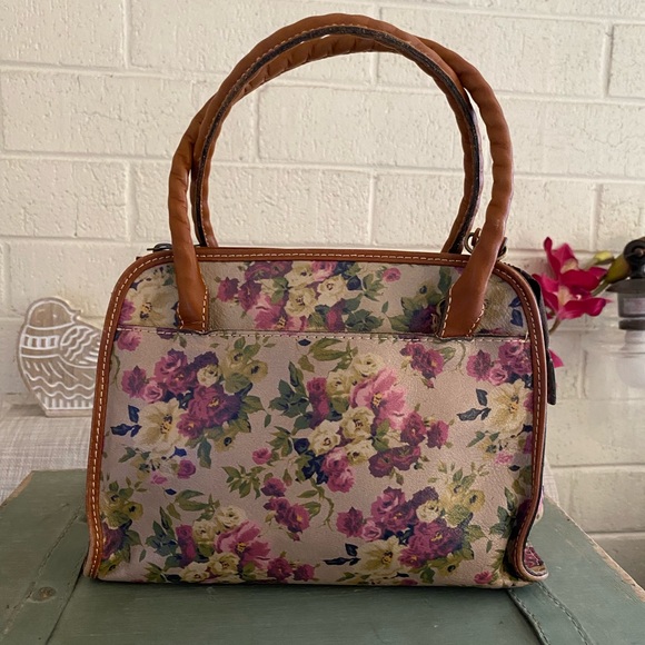 Patricia Nash | Bags | Patricia Nash Antique Rose Leather Tote Euc ...